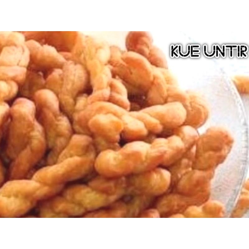 Jual Kue untir untir kue tambang kue tali renyah manis 500gr | Shopee ...