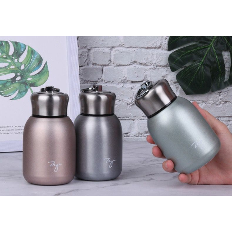Jual Tumbler Botol Minum Elegant / Thermos Mini Tahan Panas / Tumbler ...