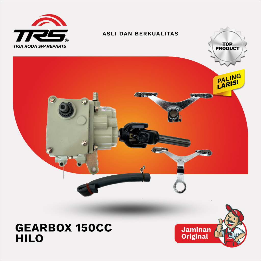 Jual TRS Gearbox 150cc Hilo Pnp Motor Roda Tiga Viar 150cc Kaisar ...