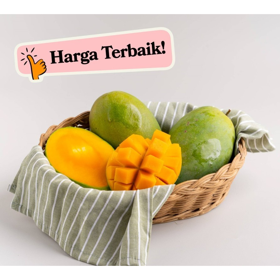 Jual Mangga Harum Manis Ceri Mango Tua Pohon 900 gr - 1 kg | Shopee ...