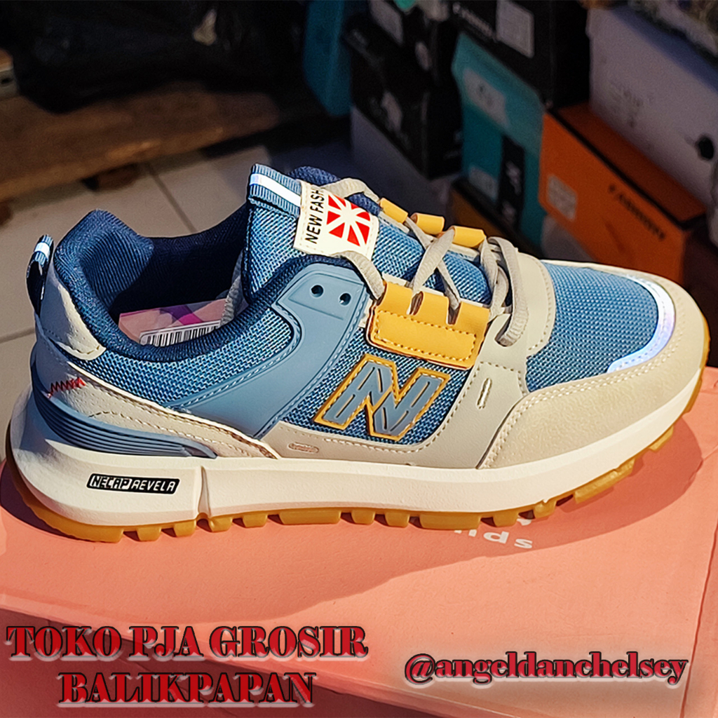 Jual SEPATU SNEAKER COWO PRODUKSI IMPOR CHINA UKURAN 40 SAMPAI 44 SOL ...