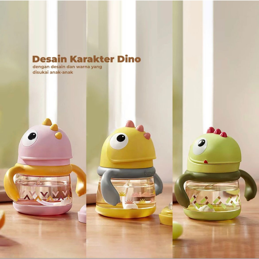 Jual Botol Minum Anak Karakter Dino 220ml | Shopee Indonesia