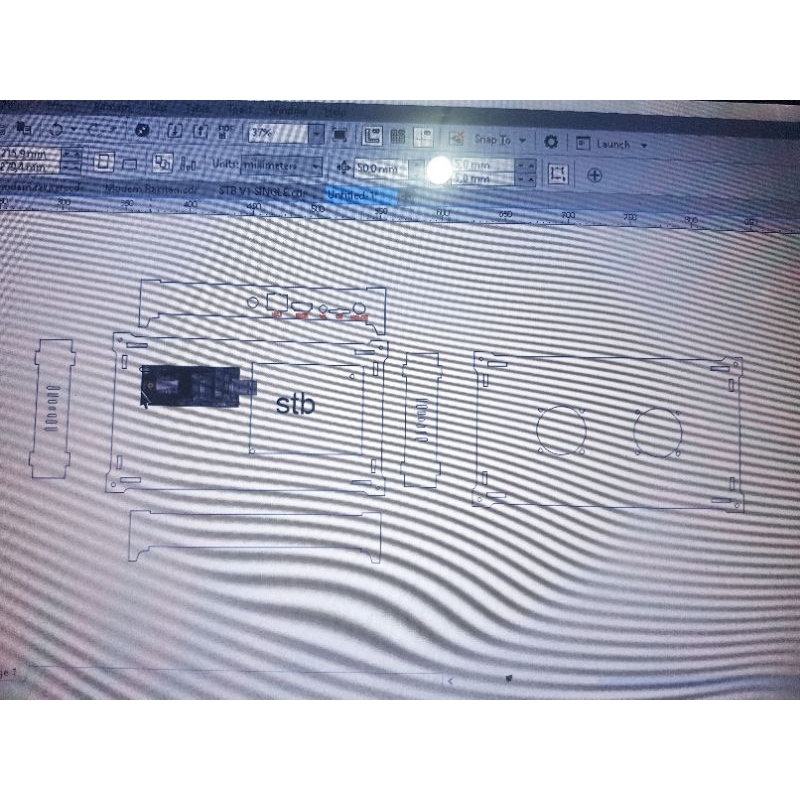 Jual Case Akrilik Untuk STB B860H V1 + Modem Rakitan | Shopee Indonesia