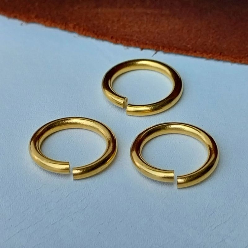 Jual 3 Pcs O Ring Terbuka Bahan Kuningan Diameter 15mm Tebal 2mm ...
