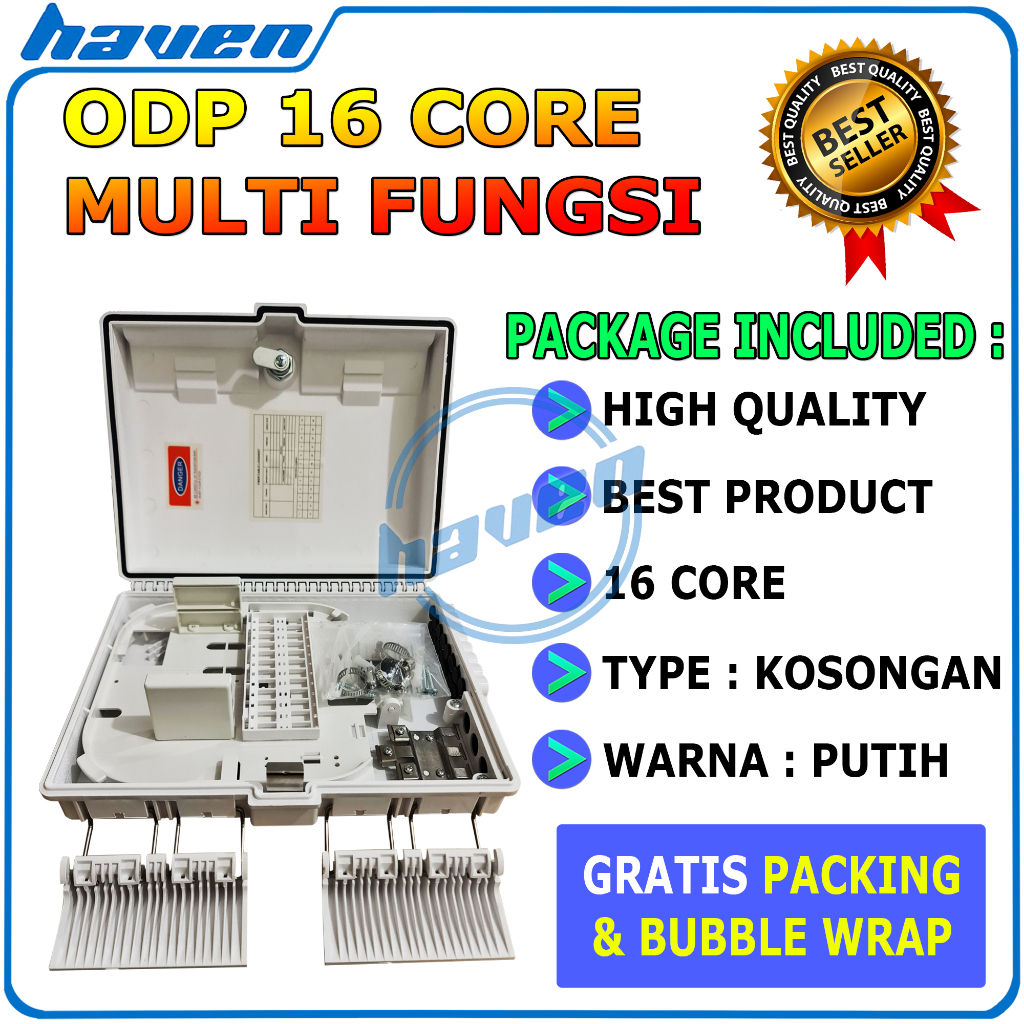 Jual ODP 16 Core ODP Tiang 16 Core Double Lock ODP Spliter Fiber Optik ...