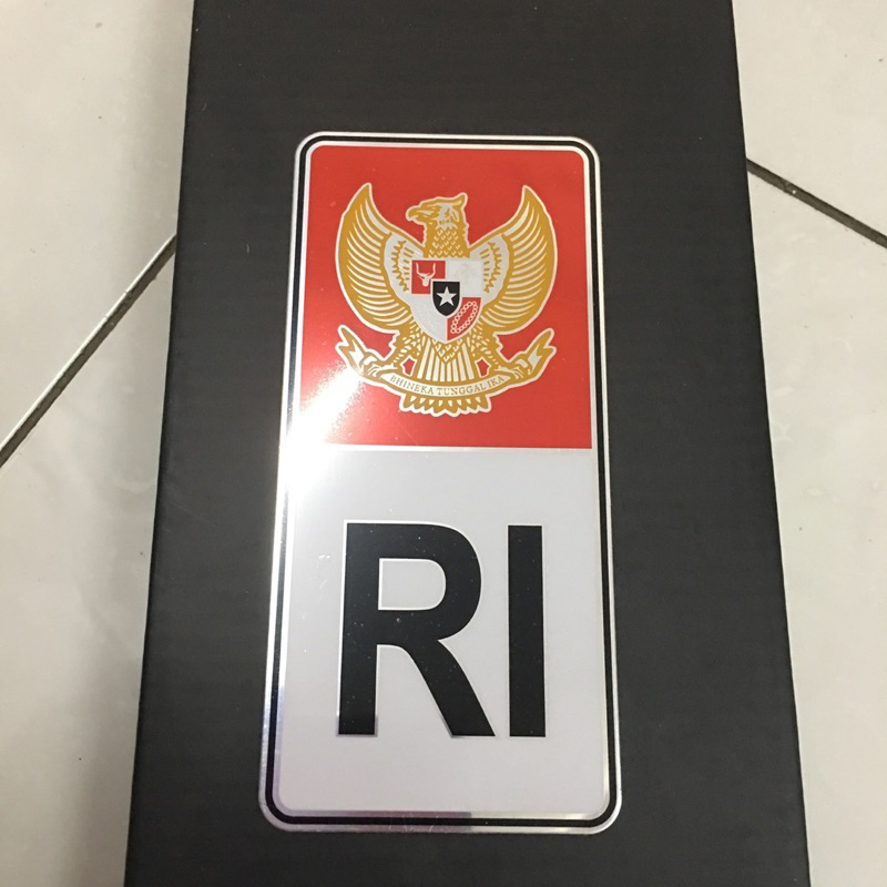 Jual Emblem plat RI Garuda logo Proud of Indonesia | Shopee Indonesia