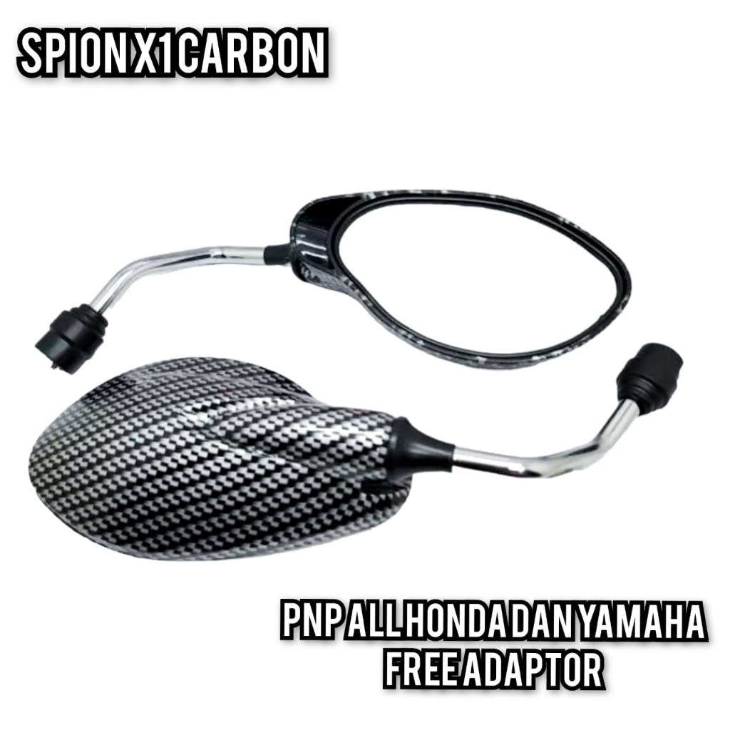 Jual Spion X 1 Carbon Variasi PNP Yamaha Honda Beat Vario Nmax Mio Pcx ...