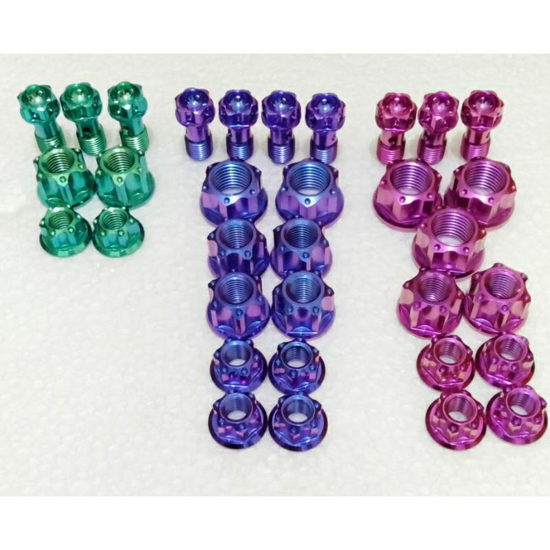 Jual jasa rubah warna baut titanium (recolor) | Shopee Indonesia