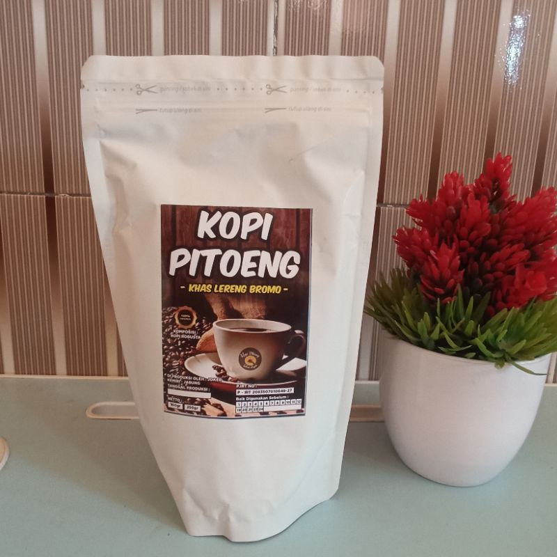 Jual KOPI ROBUSTA KOPI BUBUK KOPI PITOENG (NETTO: 250Gram) KOPI ...