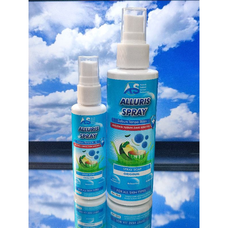 Jual Sabun Tanpa Bilas Alluris Spray, Nano and Natural Extract ...