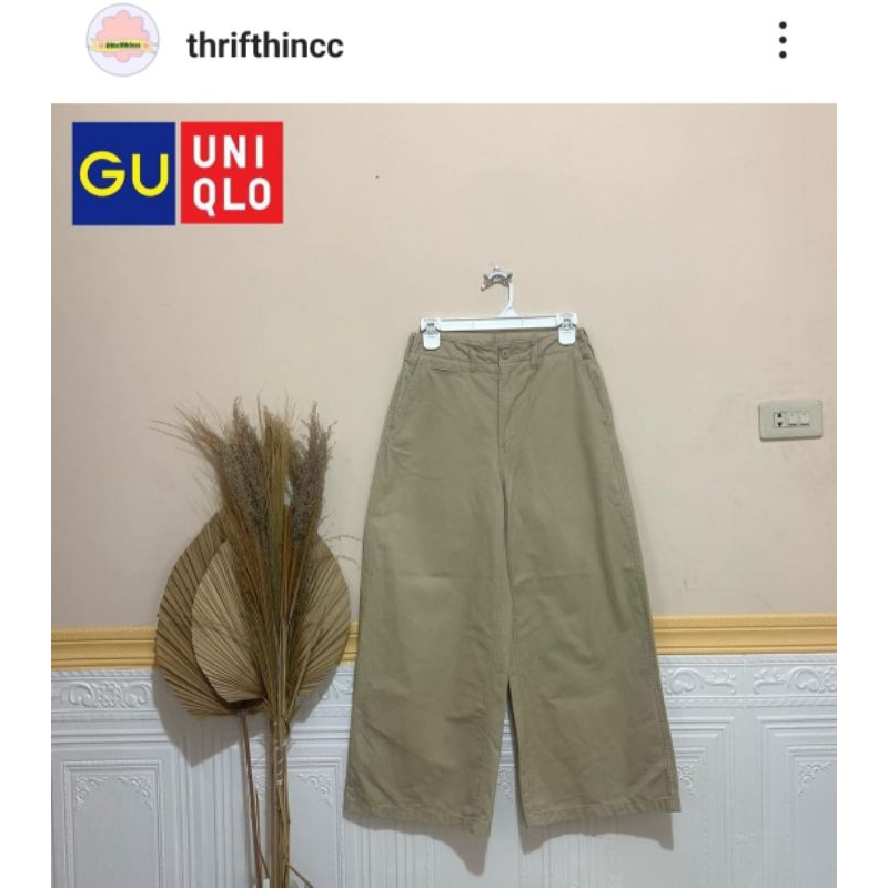 Jual GU Pants Kulot | Shopee Indonesia