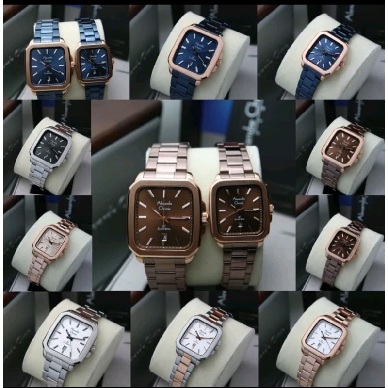 Jual ORIGINAL JAM TANGAN PRIA DAN WANITA COUPLE AC 8687 / AC8687 /8687 ...