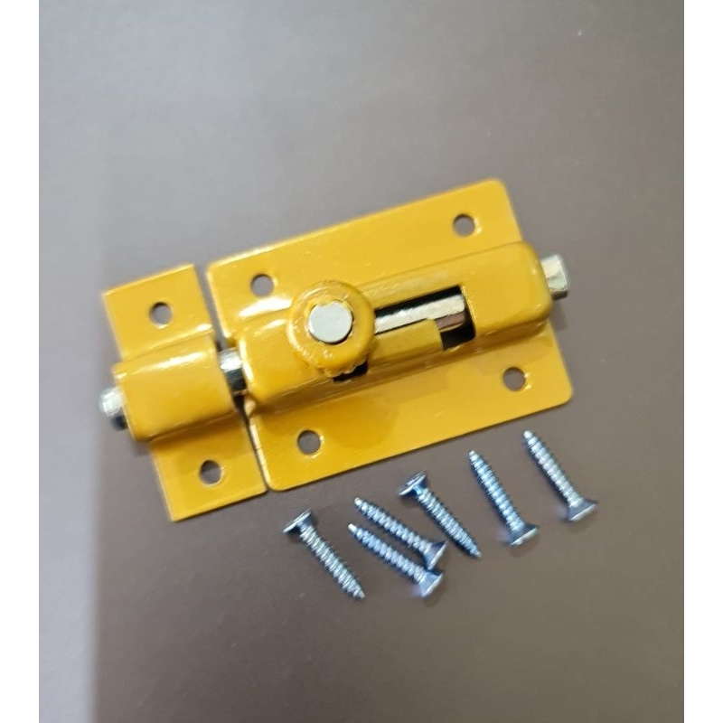 Jual Grendel SKT Tower Bolt 2 INC / Grendel Per Pencet | Shopee Indonesia
