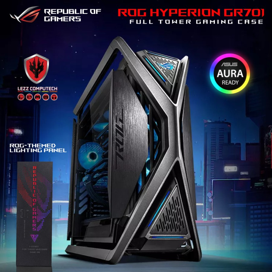 Jual ASUS ROG Hyperion GR701 | E-ATX Casing PC Gaming | Shopee Indonesia