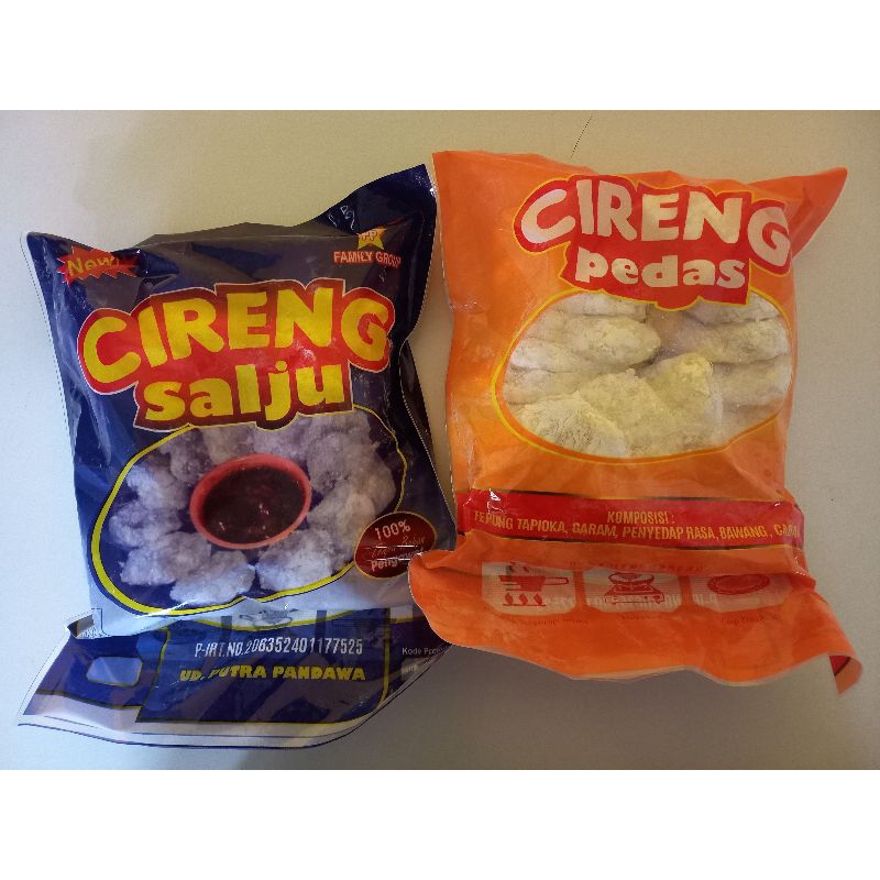 Jual CIRENG SALJU Frozen Rasa Original dan Pedas | Shopee Indonesia