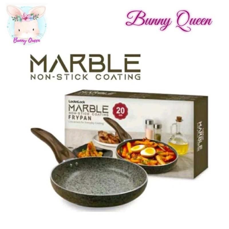 Jual Lock n Lock Marble Frypan Non Stick Coating 20 cm 20cm LocknLock ...