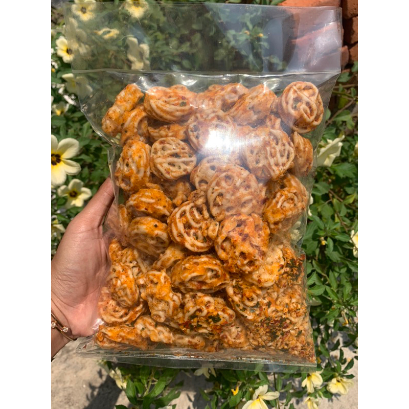 Jual Kerupuk seblak kering/sebring rafael 250gr kerupuk mawar bantet ...