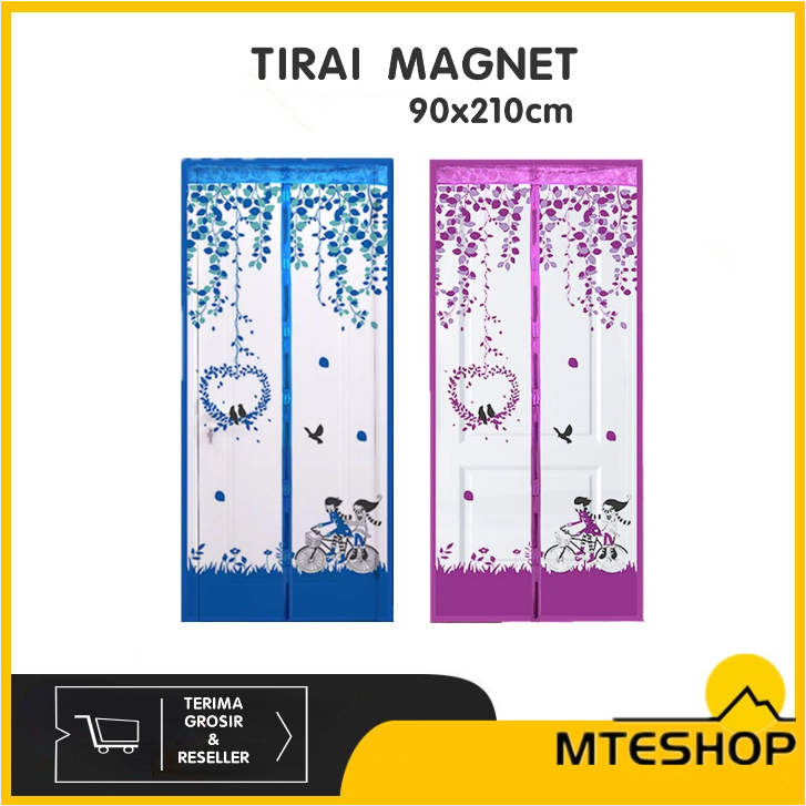 Jual MTE Tirai Magnet Bermotif Karakter / Tirai Pintu Anti Nyamuk Tirai ...