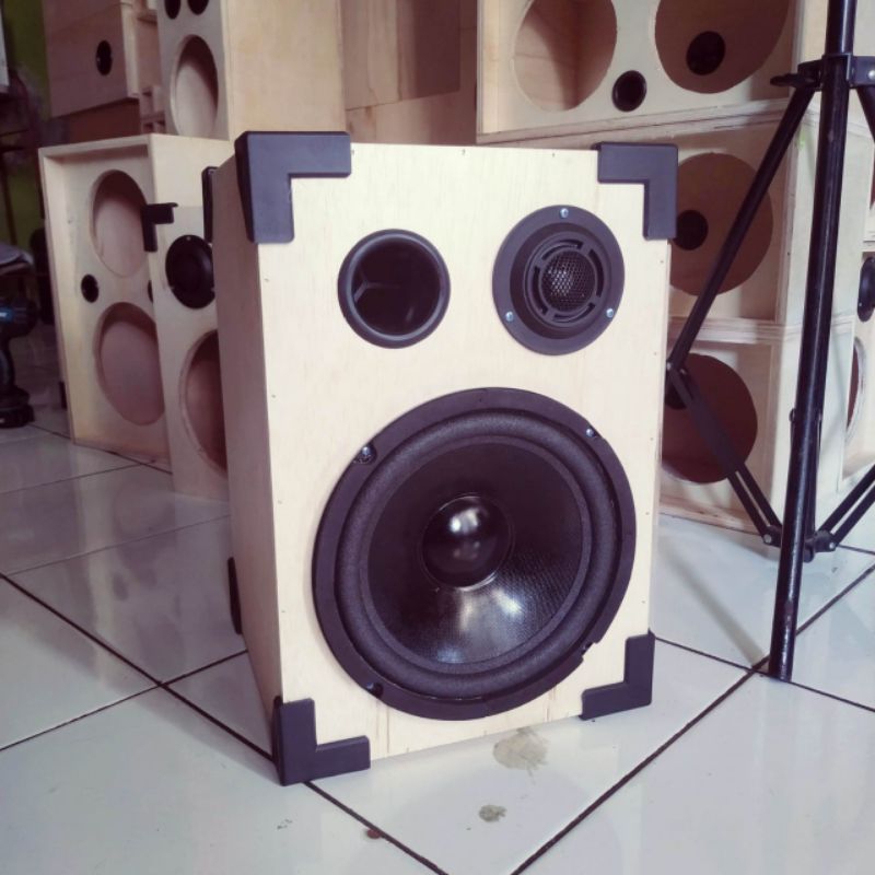 Jual Box + speaker 8 inch + twetter triplek 12mm | Shopee Indonesia