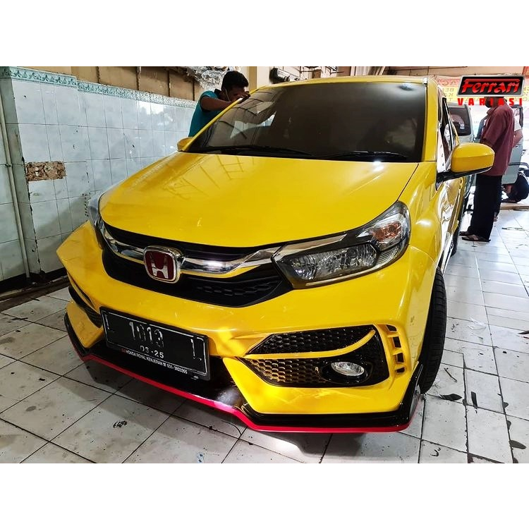 Jual body kit bumper mobil honda all new Brio type R DEPAN ferrari ...