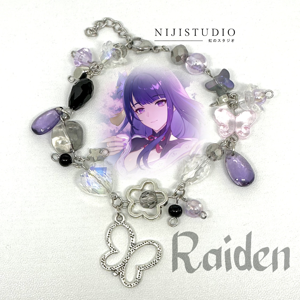 Jual raiden shogun genshin collection ₊˚ପ⊹ | bracelet | gelang | phone ...