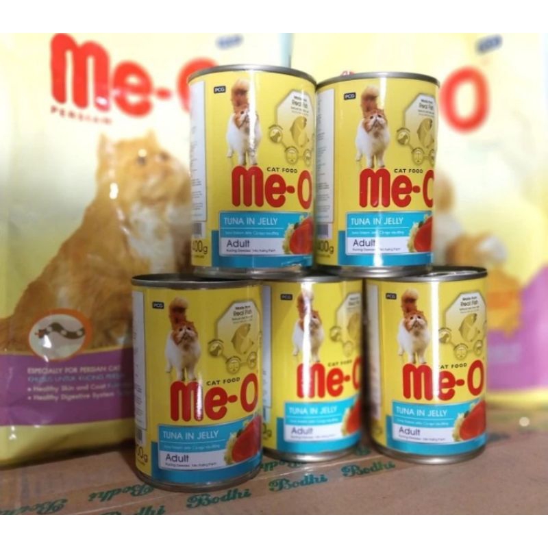 Jual Makanan kucing Kaleng Meo Kaleng 400 gr Tuna, Seafood, Sarden ...