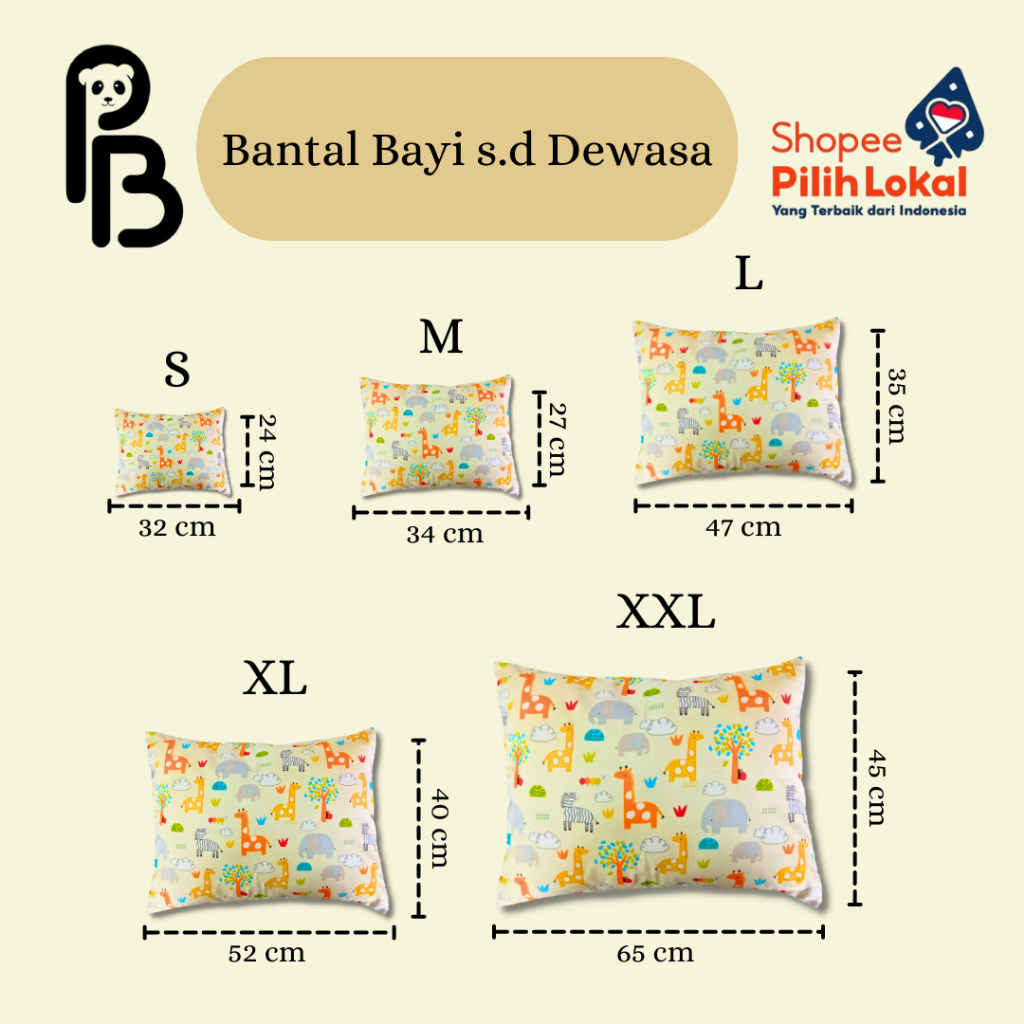 Jual Bantal Bayi | Bantal Baby | Baby Pillow | Bantal Anak | Pillow ...