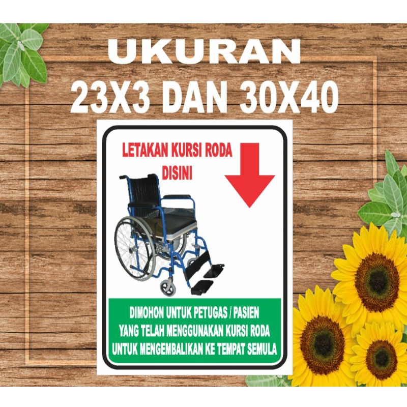 Jual Stiker letakan kursi roda | Shopee Indonesia