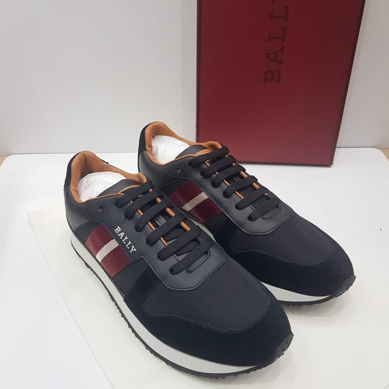 Jual BALLY Sprinter black calf sneakers | Shopee Indonesia