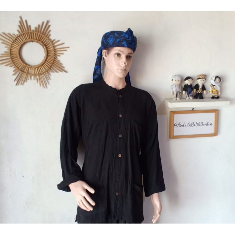 Jual Baju Adat baduy Banten pria paket setelan pangsi | Shopee Indonesia