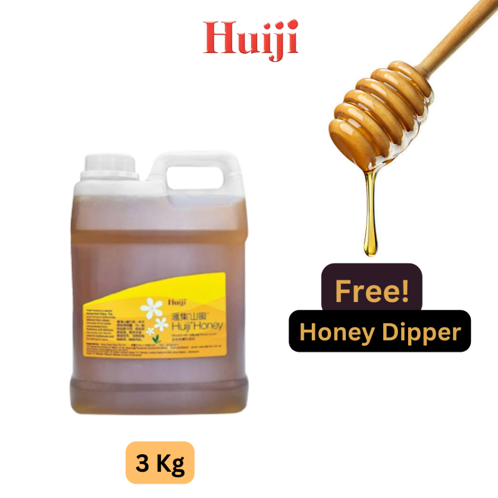 Jual Huiji Madu 3kg Madu Murni Asli Singapore (BPOM) | Shopee Indonesia