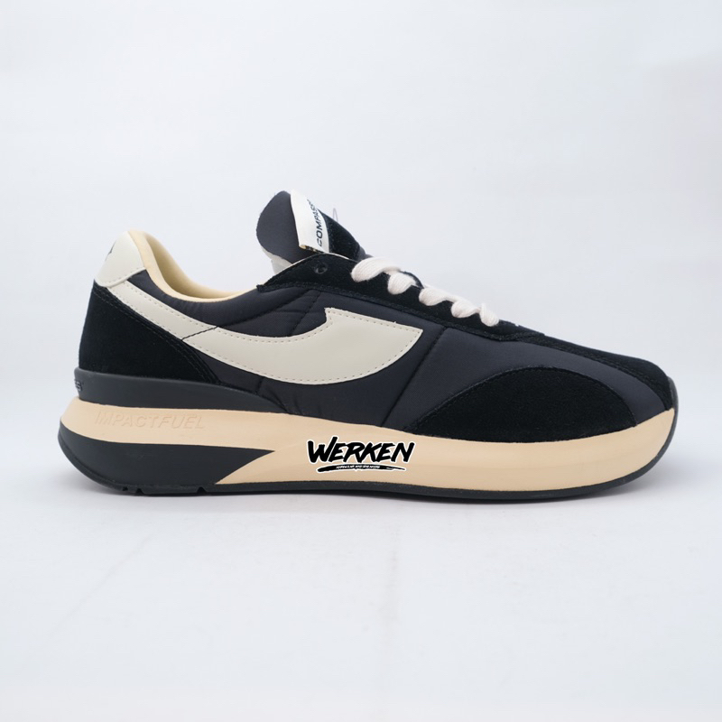 Jual Compass Velocity Retrograde Black White ( ORIGINAL ) | Shopee ...