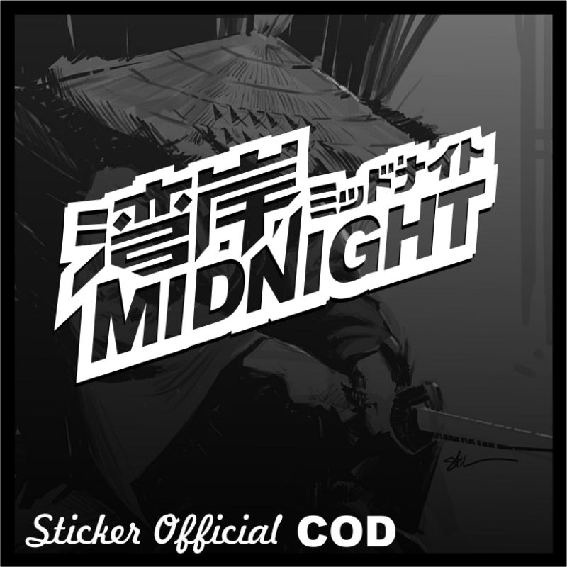 Jual Midnight sticker jdm | Shopee Indonesia