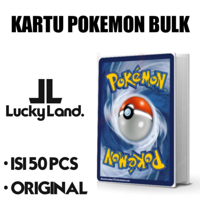 Jual Kartu Pokemon Bulk 50 Pcs | Shopee Indonesia
