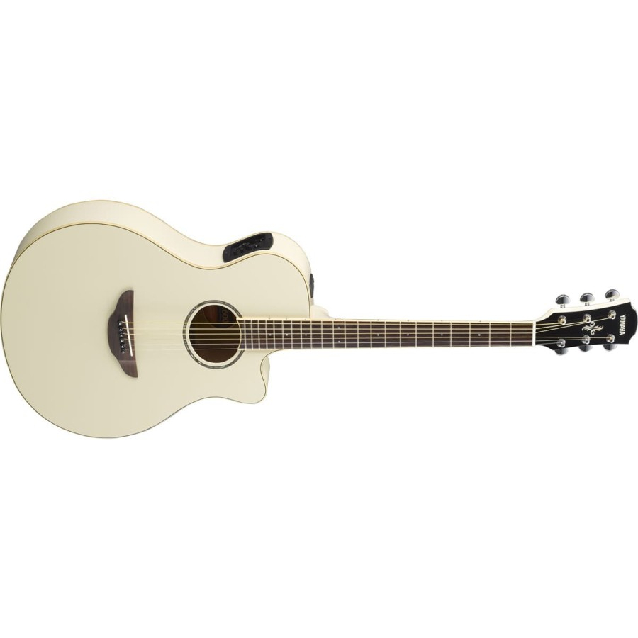 Jual Gitar Akustik Elektrik Yamaha APX 600 Putih / Guitar Yamaha APX600 White | Shopee Indonesia
