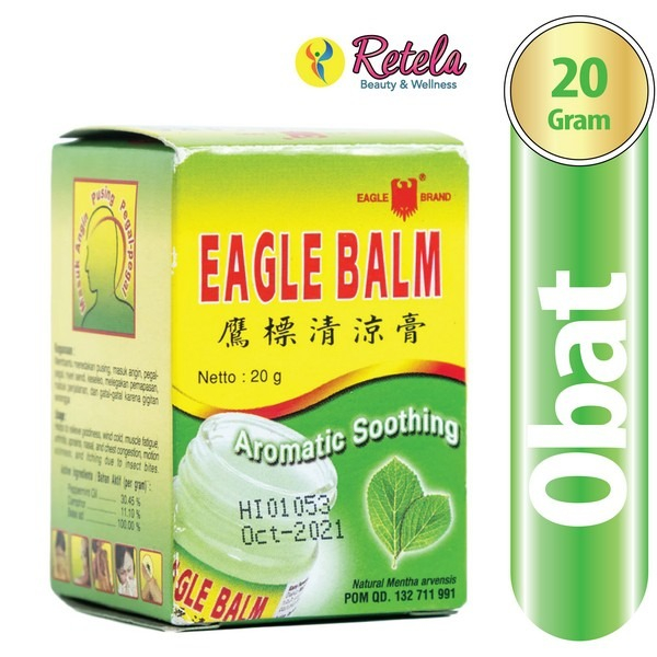 Jual Balsem Elang Hijau Besar 20 Gram Balsem Gosok Pereda Nyeri Otot ...