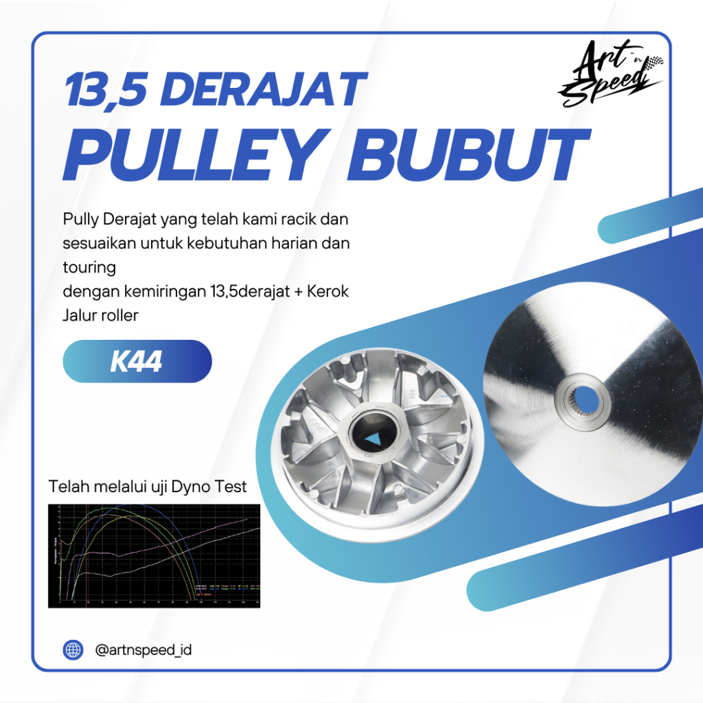 Jual Pulley Set 13,5 Beat fi / Scoopy Fi - Starter Halus - K44 | Shopee Indonesia