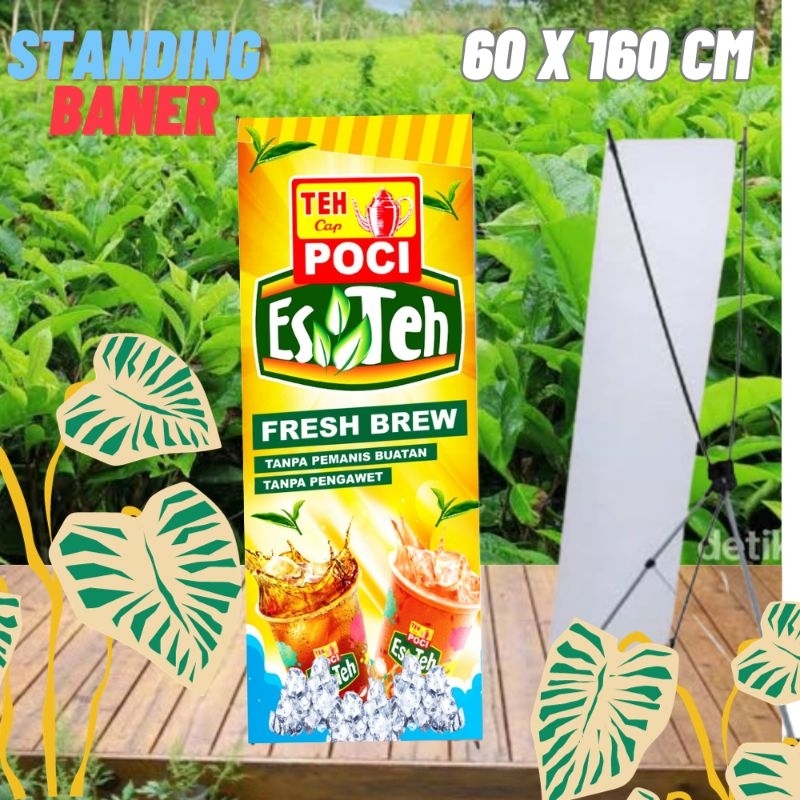 Jual SPANDUK ES TEH POCI, BANNER ES TEH POCI MURMER | Shopee Indonesia