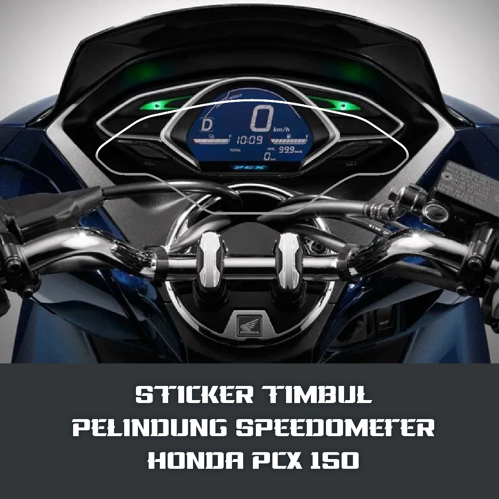 Jual Stiker Pelindung Speedometer Honda PCX 150 Variasi Emblem Anti ...