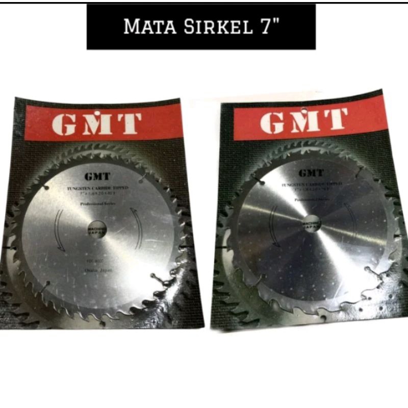 Jual Mata Sirkel 7"x24T & 7"x40 T Mata Sirkel Kayu GMT Circular ...