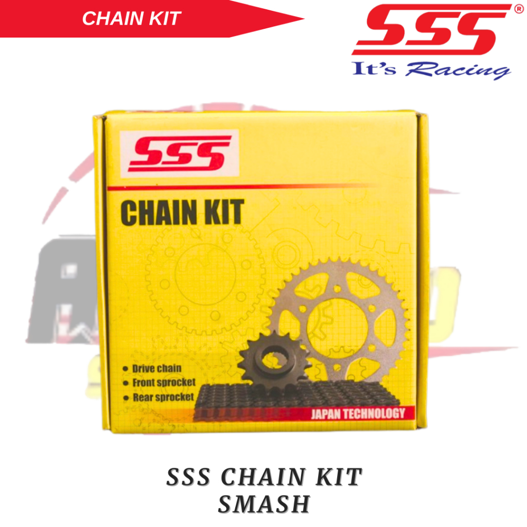 Jual SSS Racing Chain Kit Set Gear Depan Belakang Rantai Harian Suzuki ...