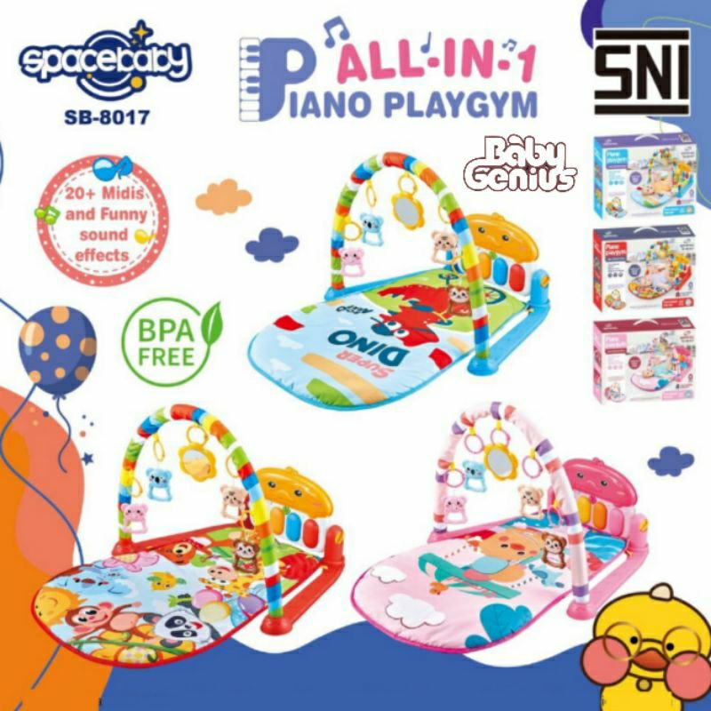 Jual SPACE BABY-PIANO PLAYGYM/PLAYMATE PLAYGYM MULTIFUNGSI | Shopee ...
