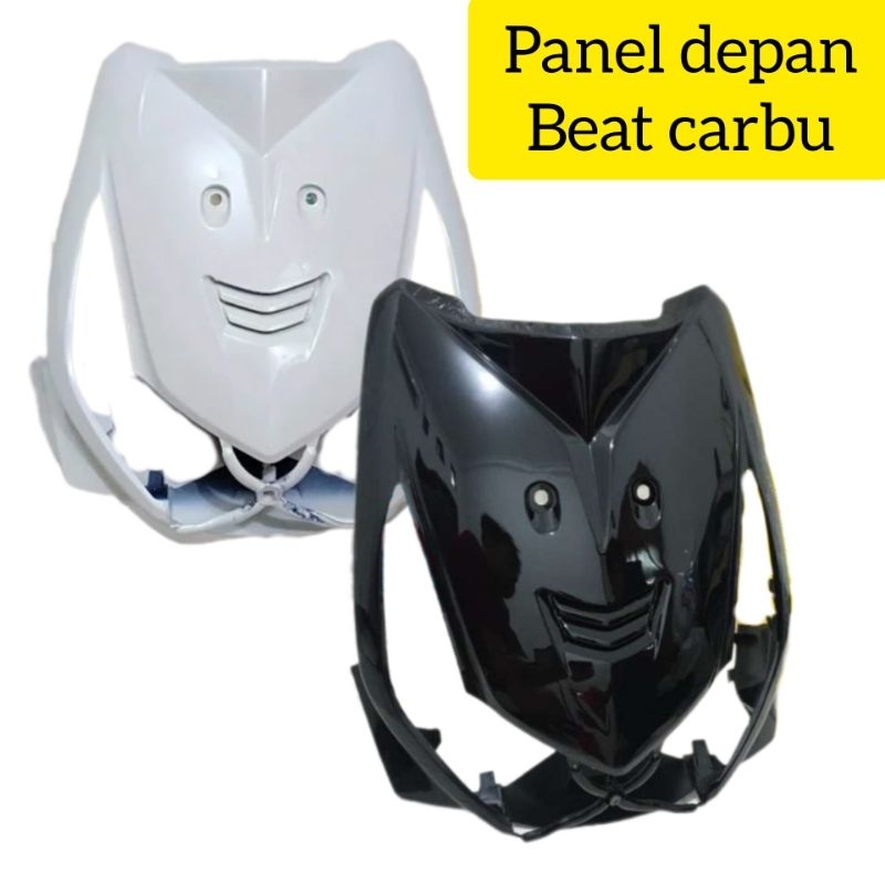 Jual Panel depan Beat carbu hitam putih | Shopee Indonesia