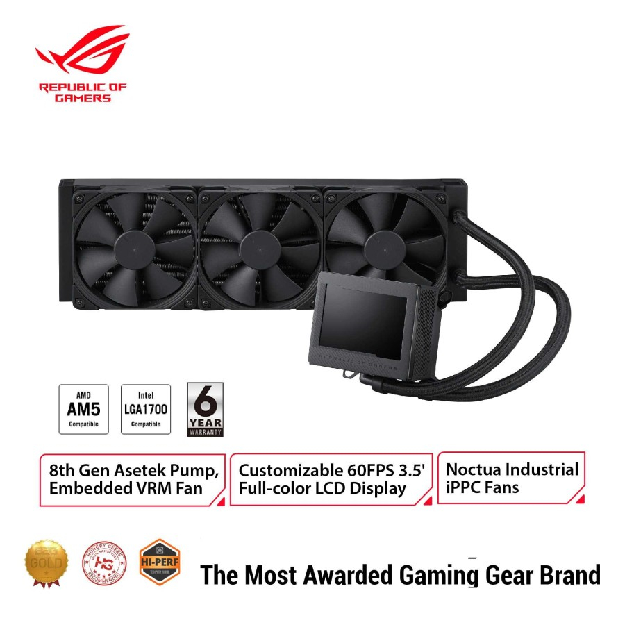 Jual ASUS ROG Ryujin III 360 AIO Liquid CPU Cooler - 360mm with 3.5 ...