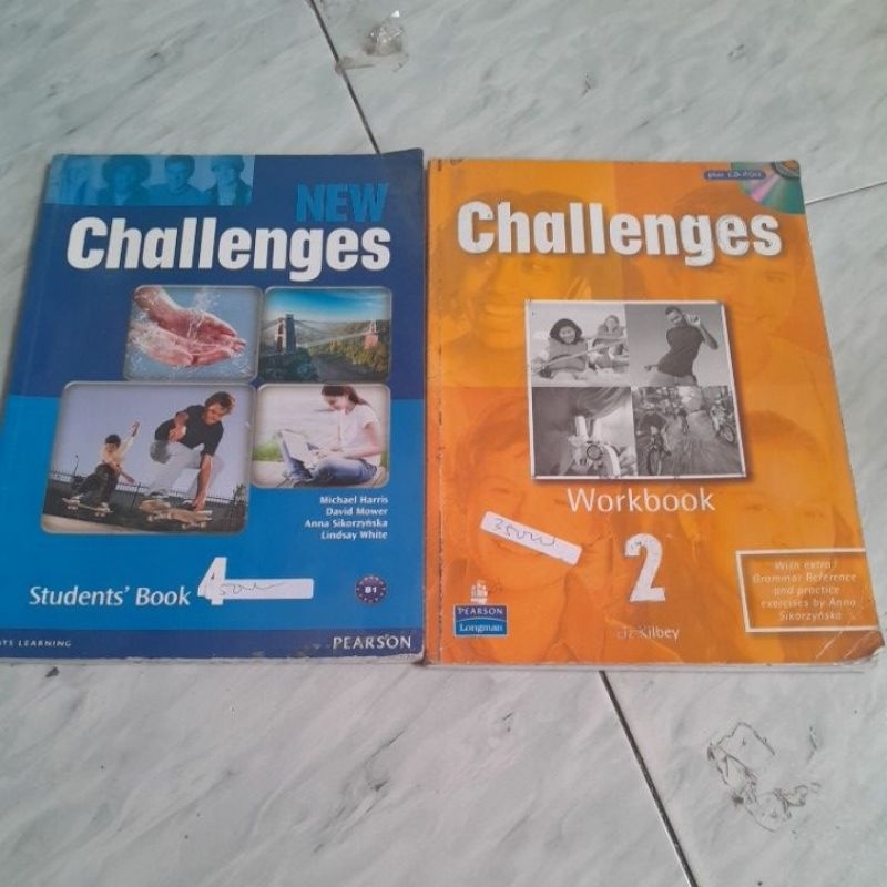 Jual NEW CHALLENGES STUDENT'S BOOK AND WORKBOOK | Shopee Indonesia