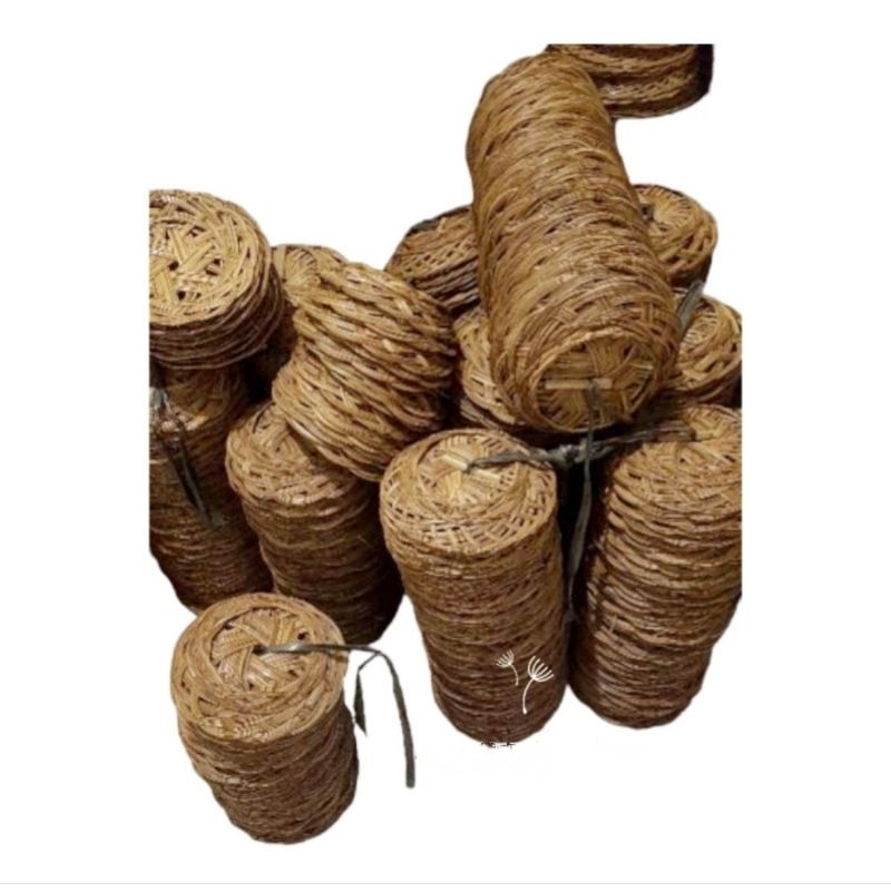 Jual Piring Lidi Anyaman Tradisional - Piring Rotan Anyam SNI Diameter ...