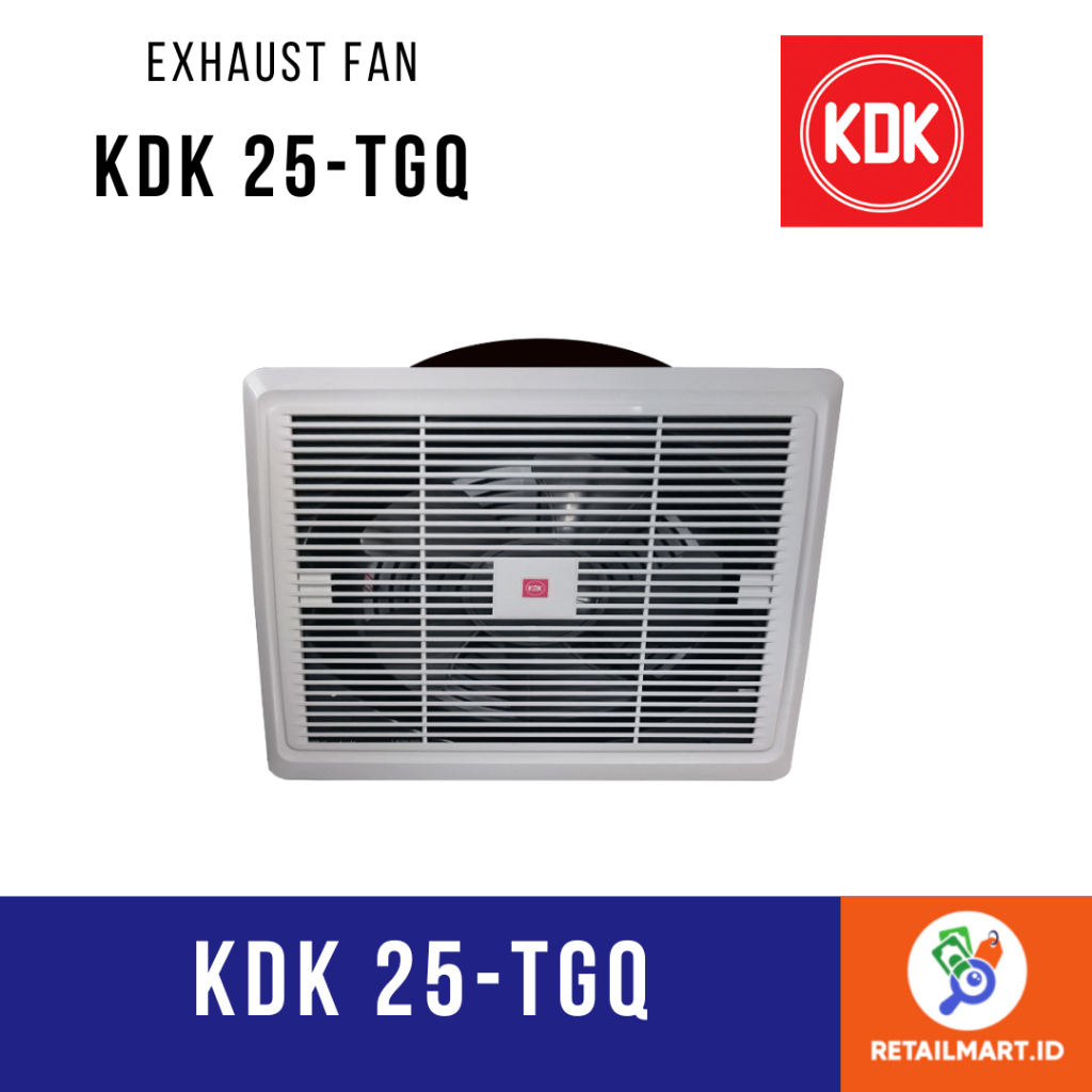 Jual KDK: 25-TGQ EXHAUST FAN CEILING / PLAFON 10 INCH | Shopee Indonesia