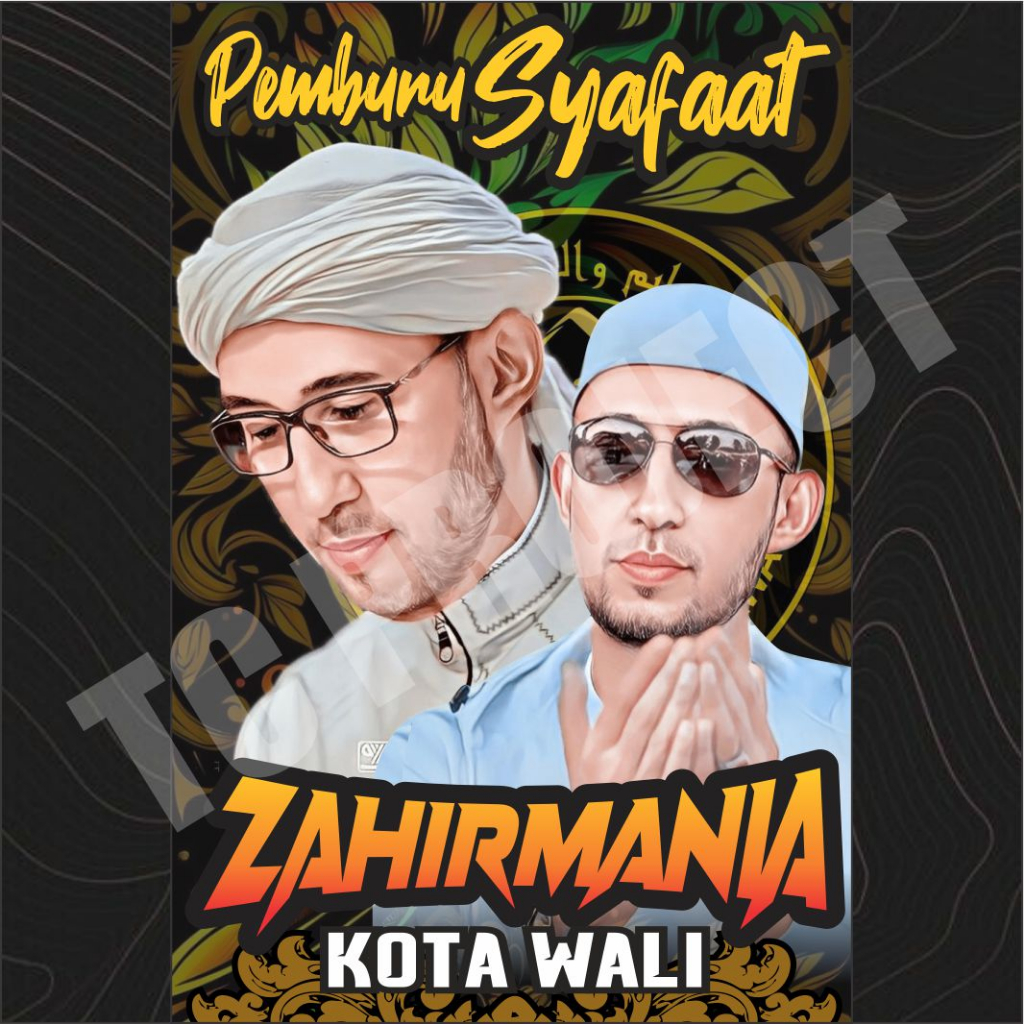 Jual (isi 5 pcs - 25 pcs) Stiker vinyl, stiker sholawat, (Syekher mania ...