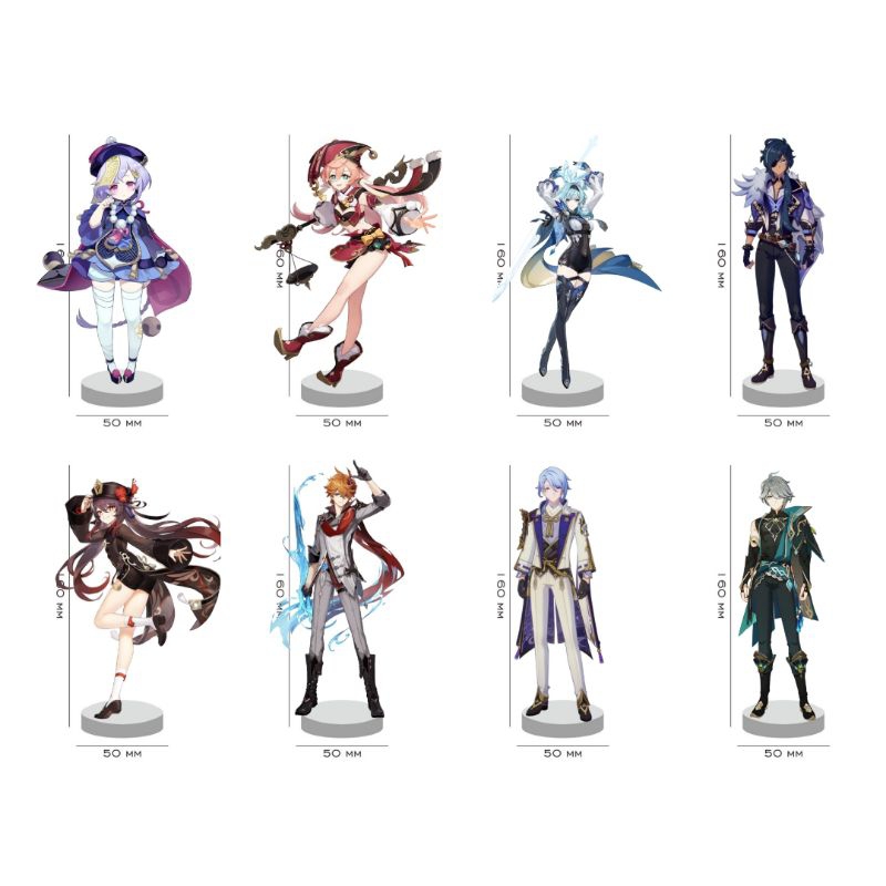 Jual FIGURE STANDEE ANIME GAME GENSHIN IMPACT | Shopee Indonesia