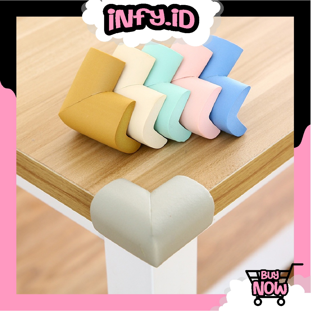 Jual INFY - Pengaman Sudut Siku Meja / Pelindung Sudut Siku Meja ...